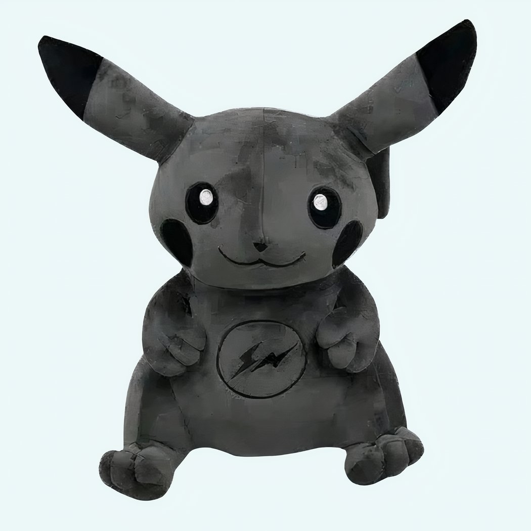 Pikachu plush black • My Plush