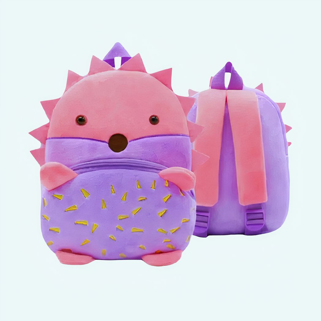 Plush hedgehog backpack • My Plush