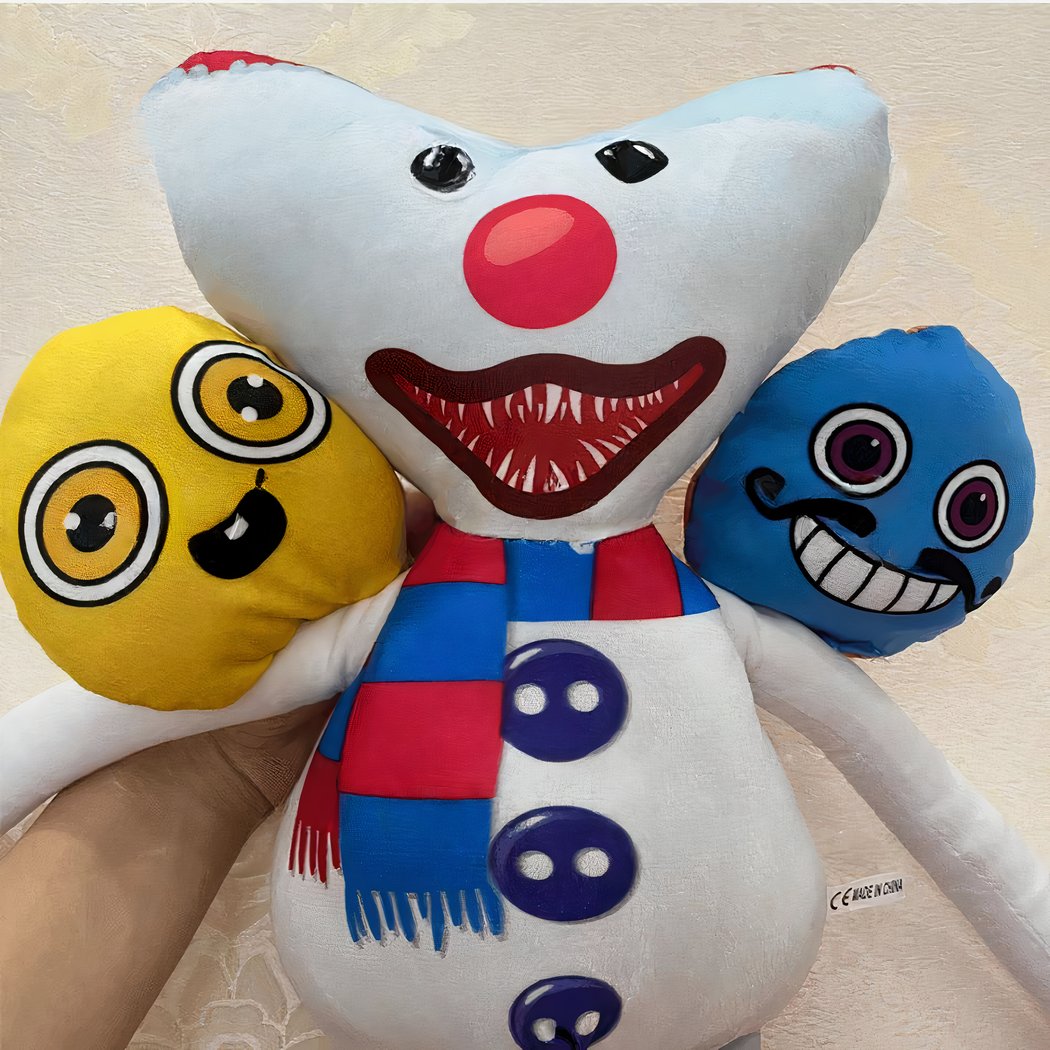 Huggy Wuggy plush scary Clown • My Plush