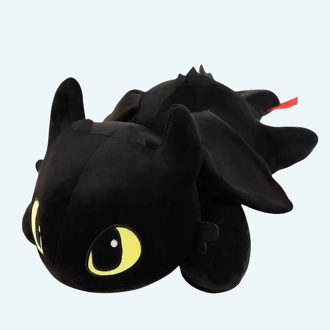 Giant plush dragon Toothless or Lightning Fury • My Plush